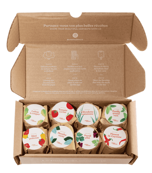 16 Growing Pods of your choice – URBAN CUISINE